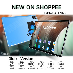 8Inch Tablet PC H960 Android 12 Deca Core WIFI 8600mAh Google Play 6GB ...